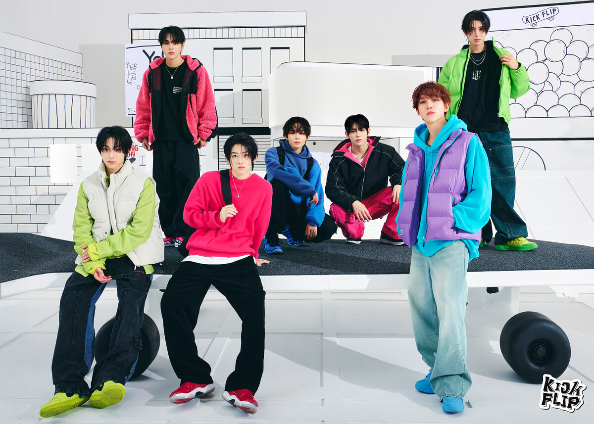 JYP新ボーイズグループ「KickFlip」メンバープロフィール！日本人は誰？